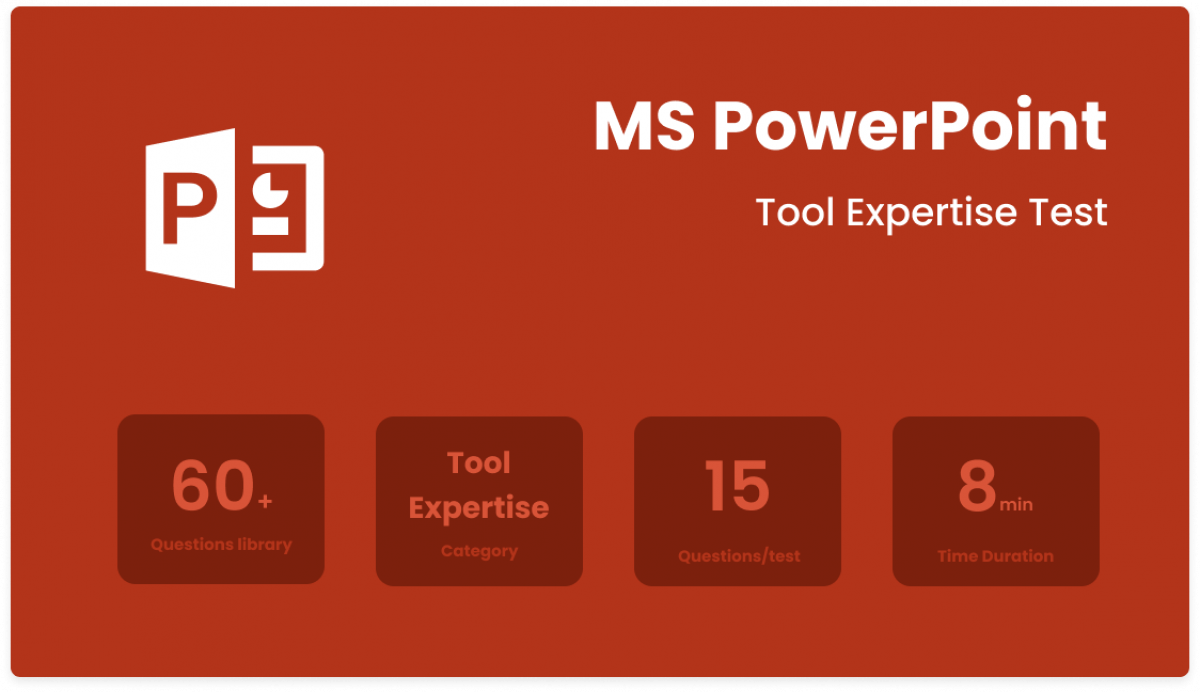 MS PowerPoint Pre Hiring Test MS Office Assessment Suite