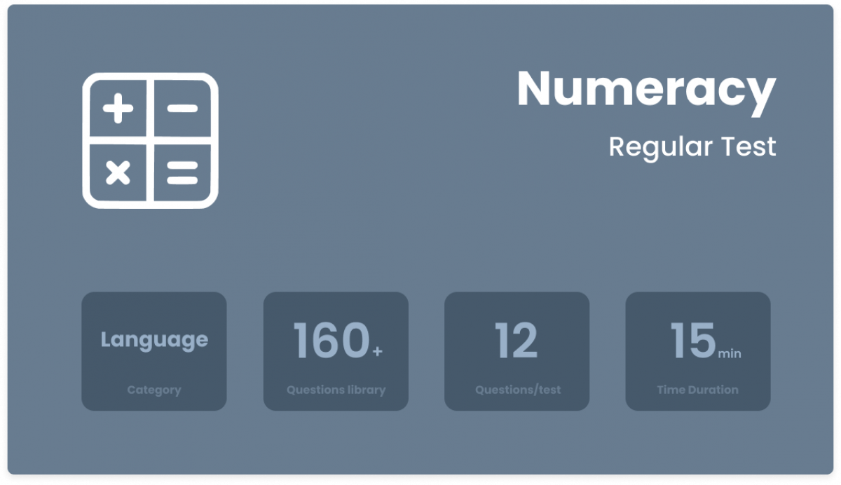Numeracy Pre Hiring Tests Analytical Aptitude Tests Numeracy Pre Hiring Tests Analytical Aptitude Tests